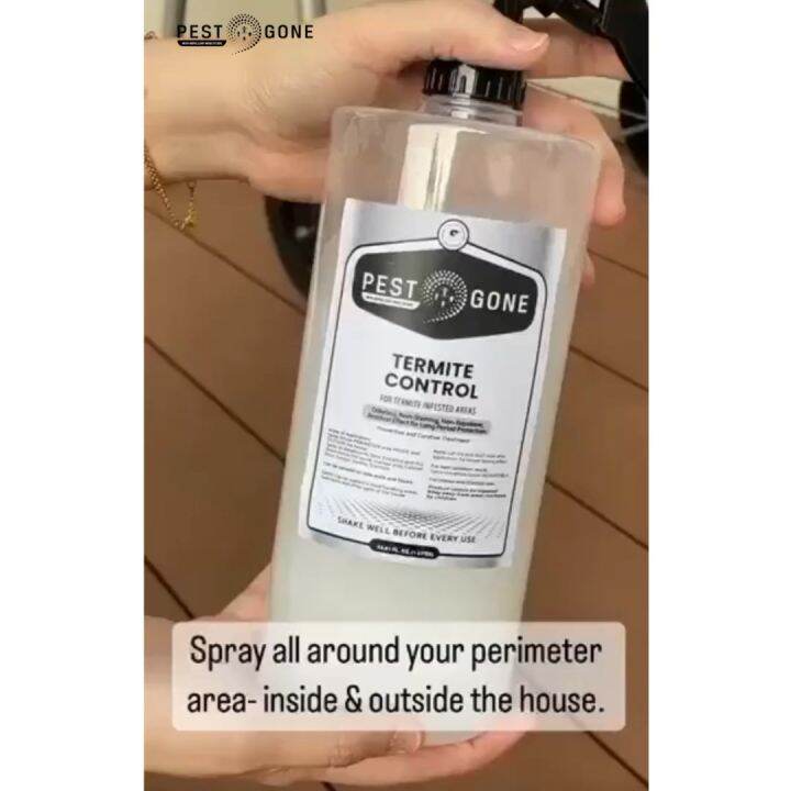 Pest Gone Termites Killer Spray, DIY Non Toxic for Anay Insect Killer ...