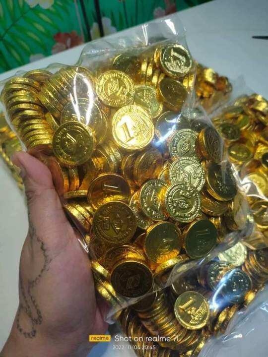 Gold Coins Milk Chocolate lucky Choco Coins | Lazada PH