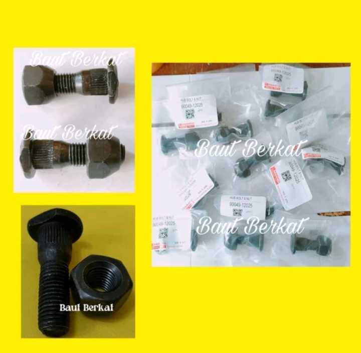 ISI 10 PCS baut roda taft gt baut mur roda taft gt taft f70 hiline ...