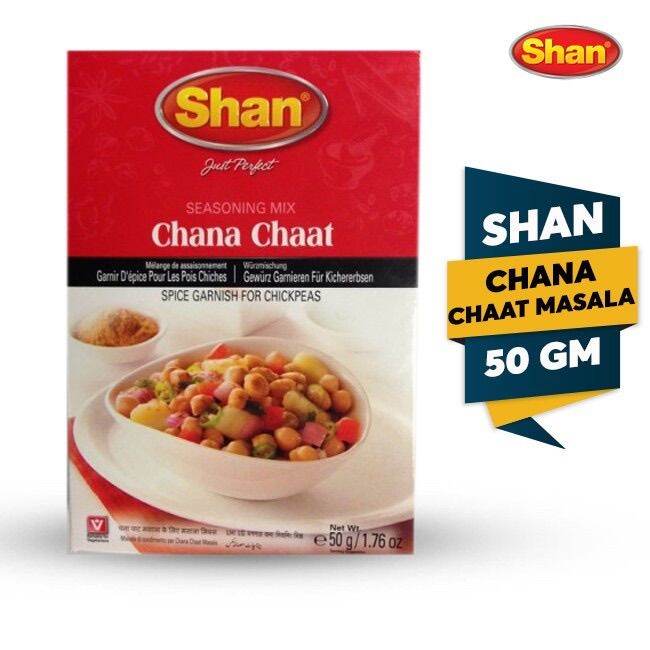SHAN CHANA CHAAT MASALA/ CHOLA VUNA MASALA (CHANA CHAAT MASALA) 50 GM ...