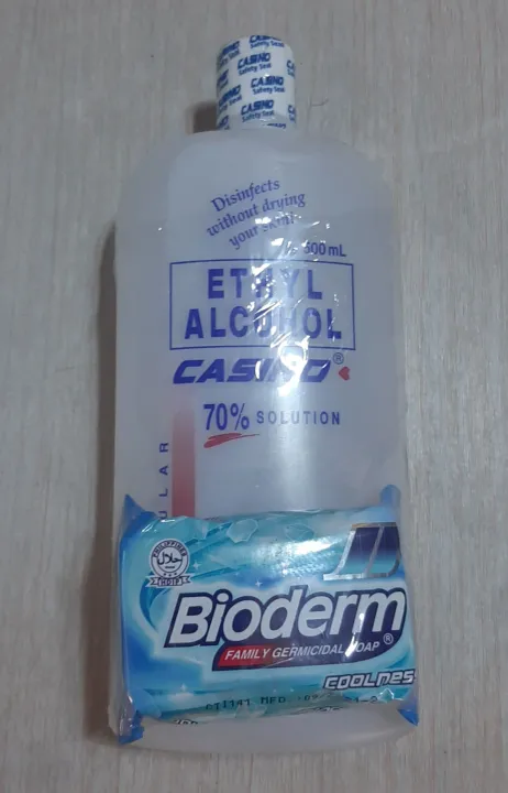 ethyl alcohol 500ml with free bioderm soap | Lazada PH