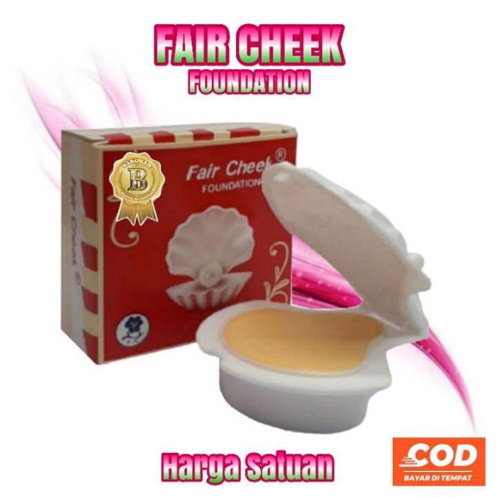 Fair Cheek 15gr Kelly Kerang Foundation Cream 15gr BPOM Krim Kerang 15g ...