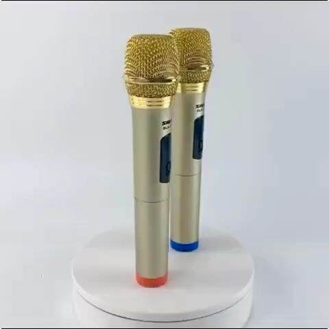 Wireless Microphone Dual Handheld Uhf Professional Karaoke For Videoke ...