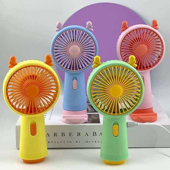 kipas angin mini portable usb multifungsi bisa jadi stand hp | Lazada ...