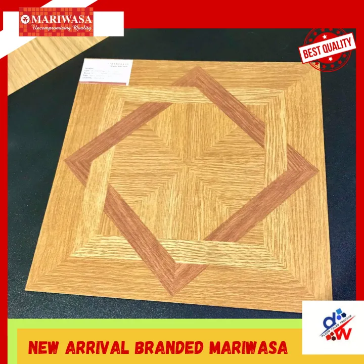 ️ORIGINAL MARIWASA ️ VINYL WOOD TILES 12X12INCH 45PCS | Lazada PH