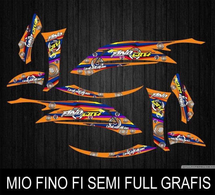 sticker cutting Mio Fino fi semi full grafis | Lazada Indonesia