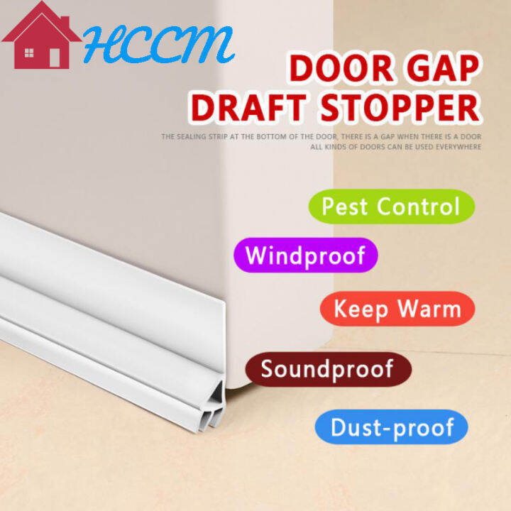 HCCM 93CM PVC Waterproof Seal Strip Draught Excluder Stopper Door ...