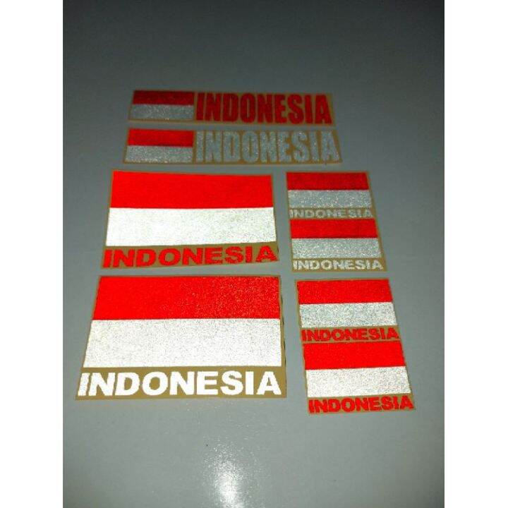 STICKER BENDERA INDONESIA MERAH PUTIH CUTTING | Lazada Indonesia