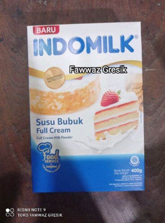 Indomilk Susu Bubuk Full Cream 400gr (Milk Powder) Indomilk Susu Full ...