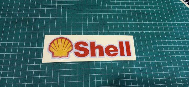stiker cutting Shell tulisan | Lazada Indonesia