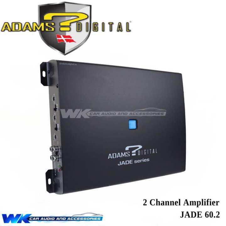 ADAMS DIGITAL JADE SERIES 2 CHANNEL POWER AMPLIFIER JADE-60.2 100% ORIGINAL. | Lazada