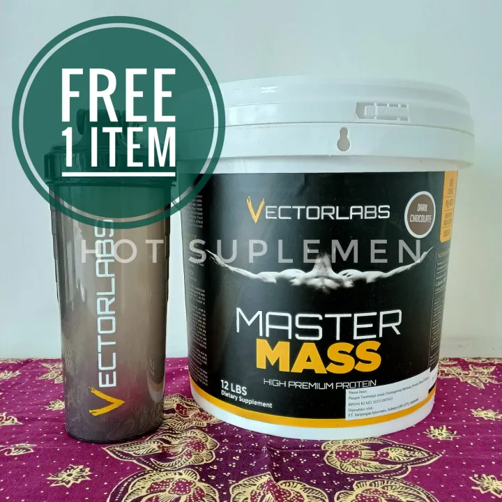 Vectorlabs Master Mass 12 Lbs 12 Lb 12Lbs Gainer Susu Penambah Berat Badan | Lazada Indonesia