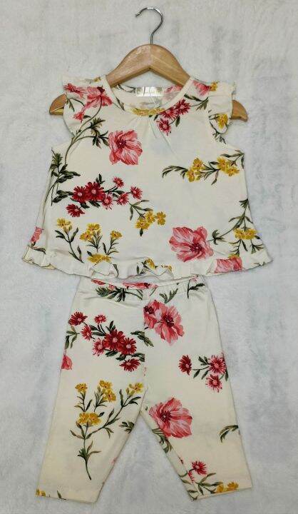 Lfs Miwoo Blouse And Short Set 1 5yo Lazada Ph