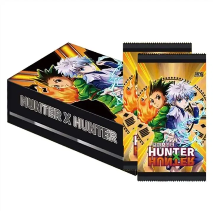Hunter x Hunter collectible cards sold per pack 3 cards per pack ...