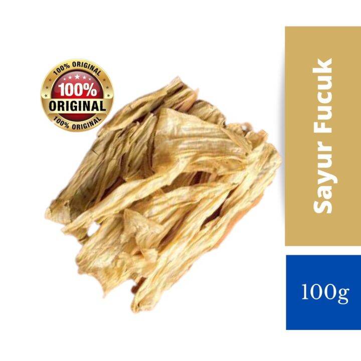 100g Sayur Fucuk | Pucuk | Fucok | Lazada