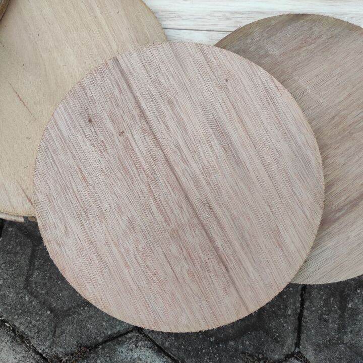 Triplek / Multiplek / Plywood Kualitas Bagus Bentuk Bulat Diameter 27cm ...