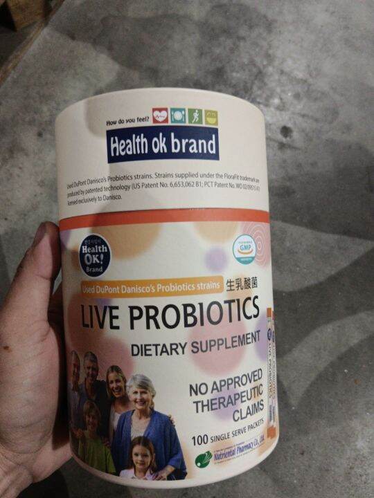 HEALTH OK!LIVE PROBIOTICS 100/2000mg. | Lazada PH
