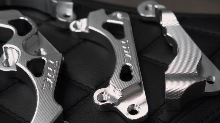 TRC Racing Honda Wave 125 Xrm 125 CNC Brake Caliper 2 POT Bracket Only ...