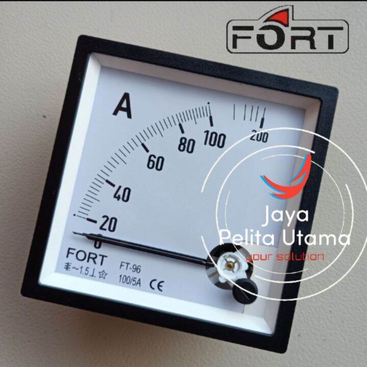 Amper Meter FORT 72X72 96X96 DARI 50-75-100-150-200-250a | Lazada Indonesia