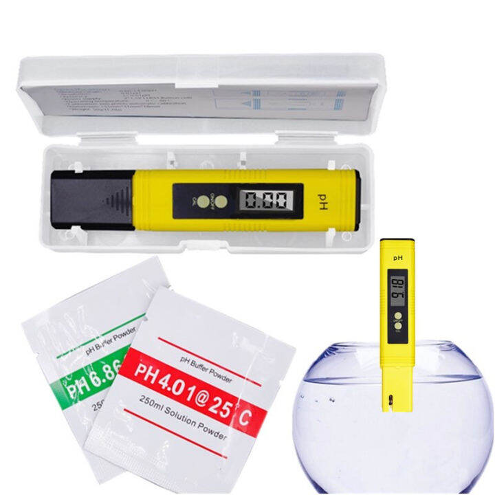 Drinking Water Quality Digital PH Meter Accuracy 0.1 Automatic ...