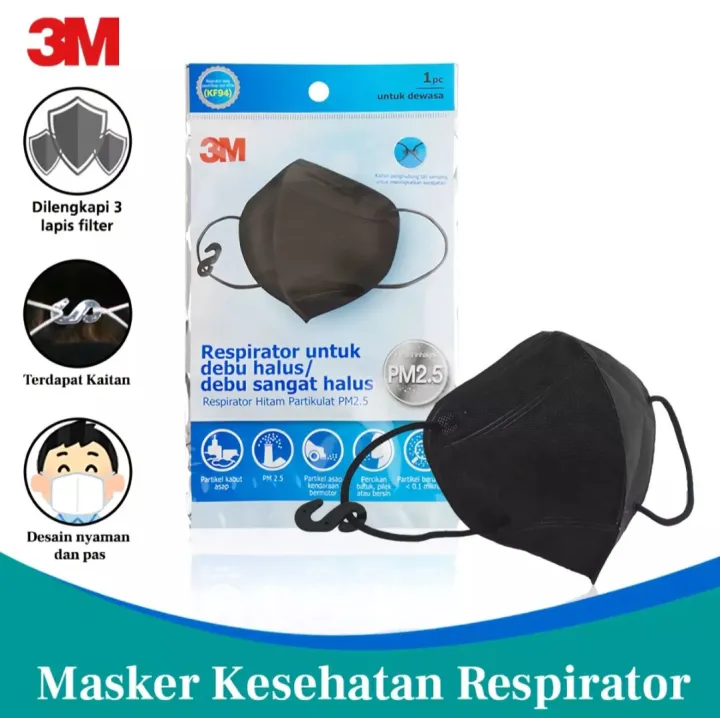 3M Nexcare Masker Respirator KF 94 | Lazada Indonesia
