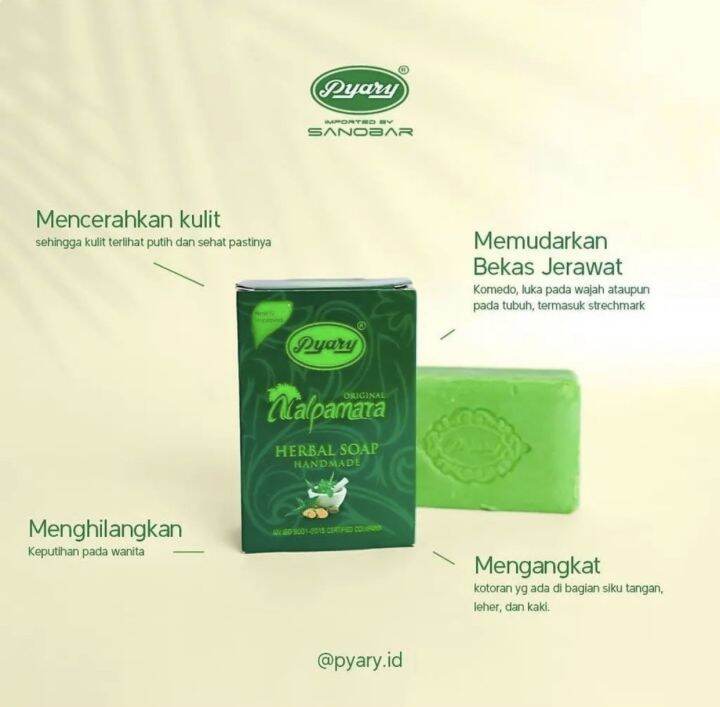 Nalpamara Herbal Soap Pyari | Lazada Indonesia