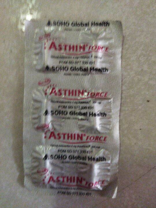 Asthin force 6 kapsul | Lazada Indonesia