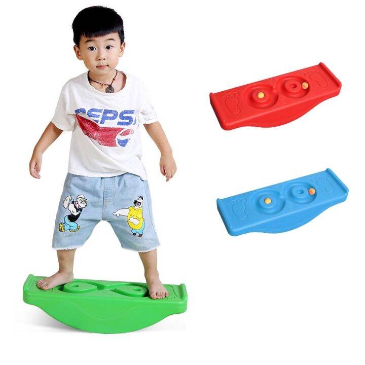 Plastic balance board Children's Sensory Integration Training Equipment ...
