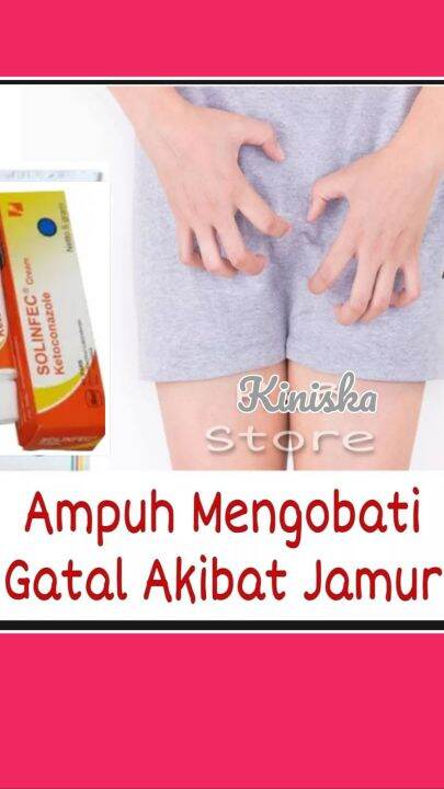 Salep gatal jamur solinfec | Lazada Indonesia