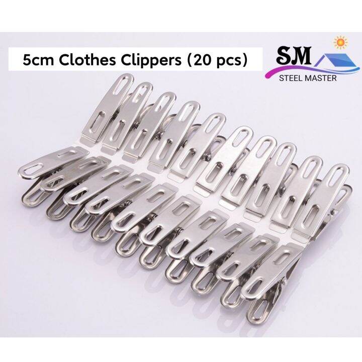 Stainless Steel Clothes Clippers/ Cloth Peg/ Drying Cloth Clips / Cloth ...