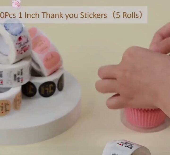 Stiker Roll Ucapan Stiker Label Tulisan Stiker Segel Serbaguna | Lazada ...