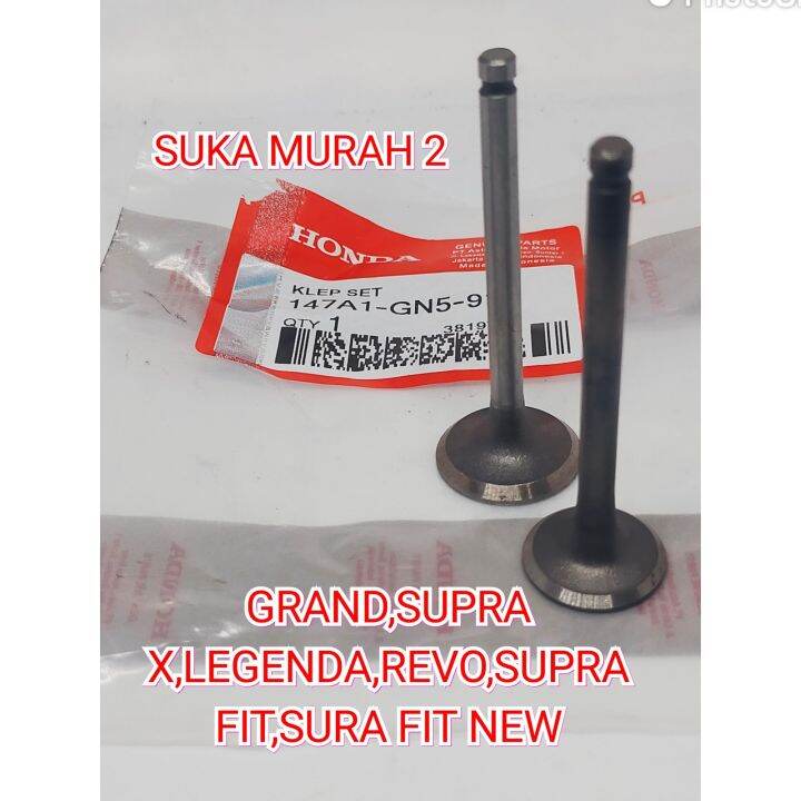 klep set grand supra x honda | Lazada Indonesia