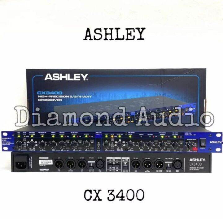 Crossover Ashley CX 3400 Original Ashley CX3400 With Limiters Super X ...