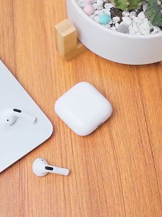 Pro 4 TWS Earphone Wireless Earbuds Touch Bluetooth Earphones with ...