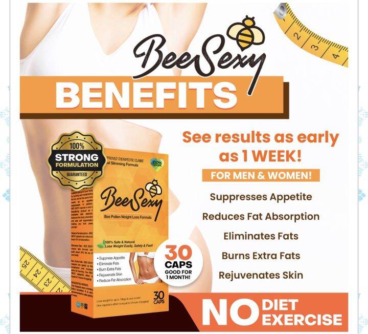 Authentic Bee Sexy-30 capsules | Lazada PH