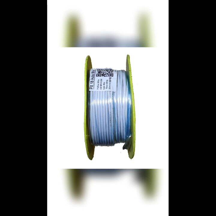 Auto Wire AWG 18 Available in Blue , Black, Red, Green, White and Red ...