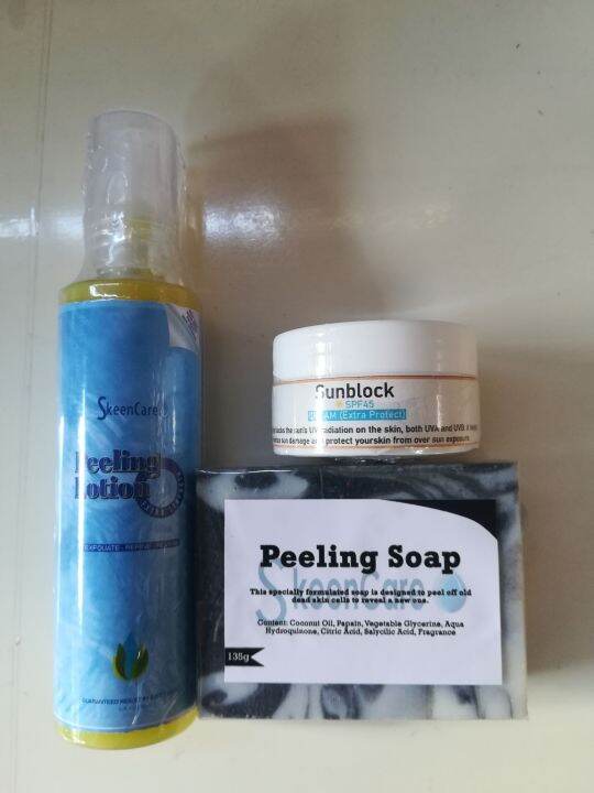 Skeen care peeling set | Lazada PH