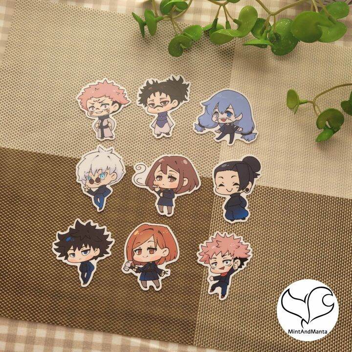 Jujutsu Kaisen Sticker | Geto, Gojo, Itadori, Choso, Sakuna, Fushiguro ...