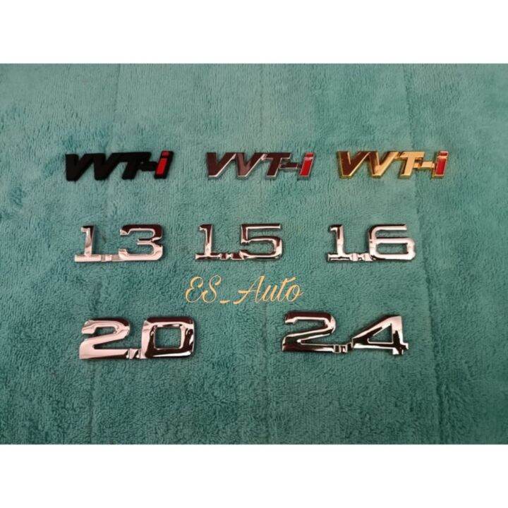 VVTI, TRD, 1.3, 1.5, 1.6, 2.0, 2.4 LOGO/ MARK TRD GRILLE CAR STICKER ...