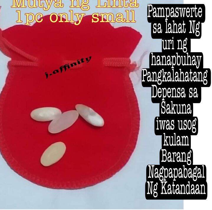 Mutya ng Linta/Pampaswerte (1 pc only small)/Swerte sa Hanapbuhay ...