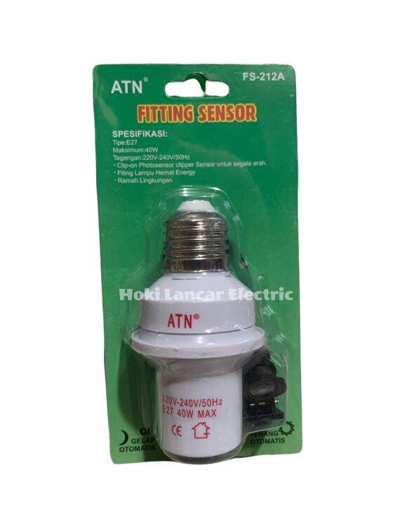 Fitting Sensor Otomatis ATN - Lampu Cahaya SNI E27 | Lazada Indonesia