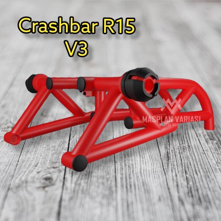 Crashbar tubular R15 frame slider r15 V3 besi pengaman body motor ...