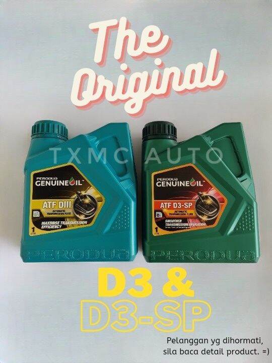 Original Perodua ATF Auto Transmission Fluid for All Perodua/ Minyak ...