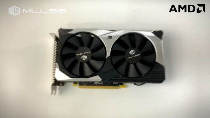 MLLSE 100% New AMD RX 580 8GB 2048sp Graphics Cards 256Bit GDDR5 Gaming ...