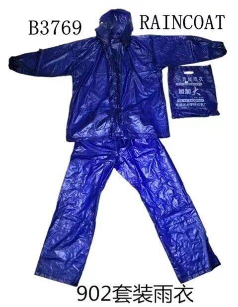 Blue Terno Set Waterproof Raincoat Kapote Motorcycle Rain Coat with ...