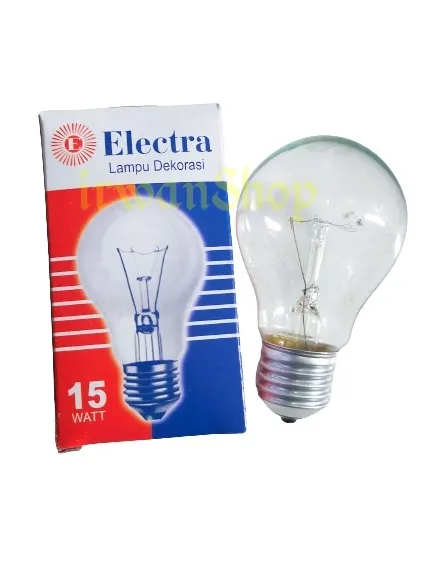 Lampu Pijar Electra 15 Watt / Lampu Tetas Elektra 15 Watt | Lazada Indonesia