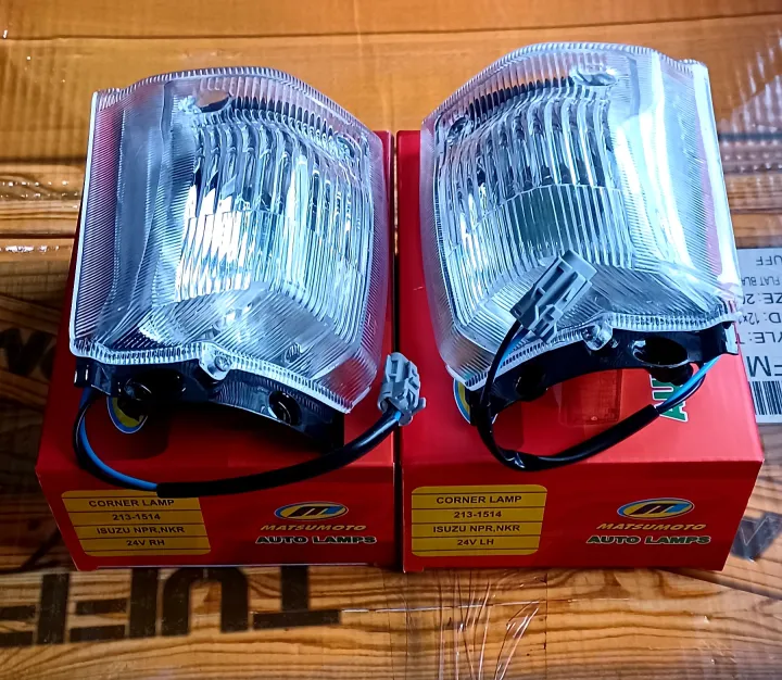Signal light corner Lamp Isuzu NKR NPR 24V 1991 213-1514 | Lazada PH