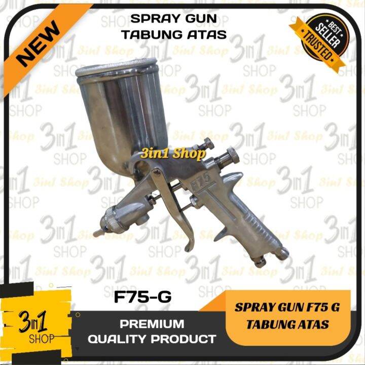 Spray Gun Tabung Atas F75G / Semprotan Cat Tabung Atas F75 G Terbaik | Lazada Indonesia