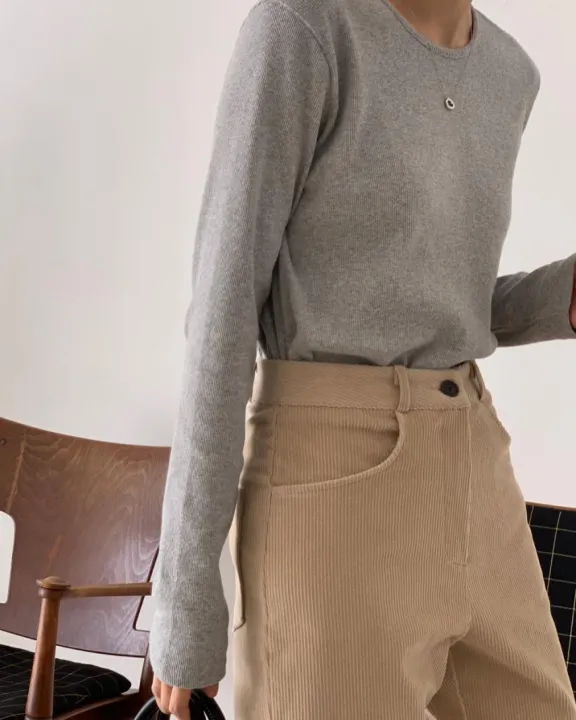 Brooke pants from korea something about us | Lazada.co.th