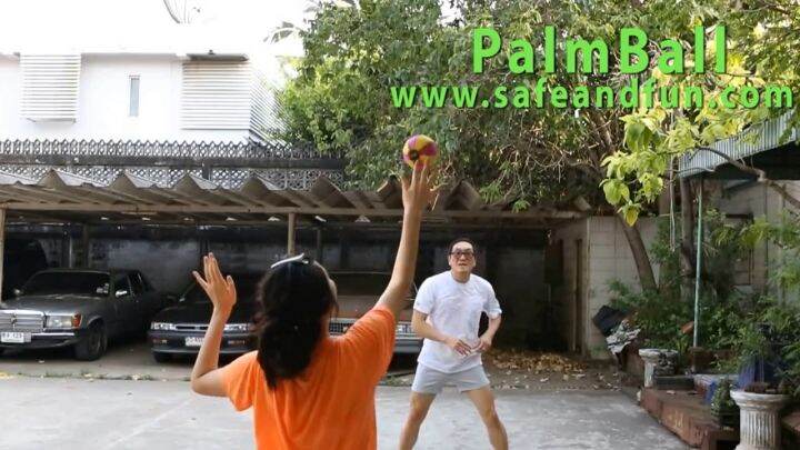 Palmball palm ball ลูกบอลออกกำลังกาย ลูกบอลผ้า ลูกวอลเล่ย์บอล ลูกฟุตบอล ...
